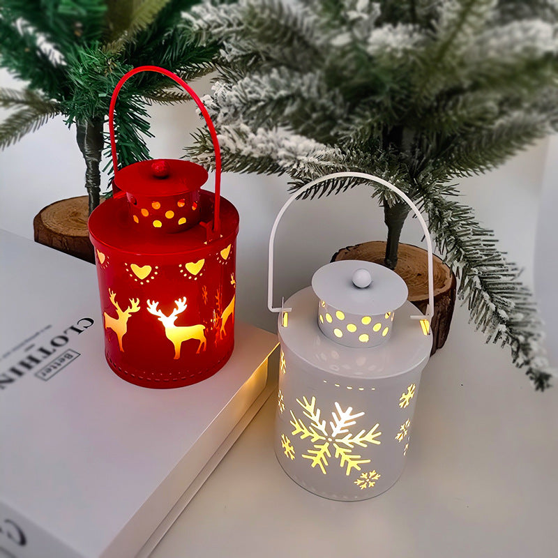 Christmas Candle Lights LED Small Lanterns Wind Lights Electronic Cand ...